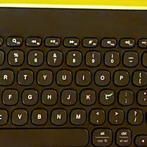 Logitech | Other | Logitech Keyboard K48 Wireless Bluetooth Black With ...